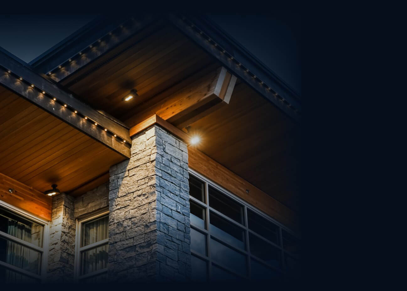 Commercial Roofline Lighting | Outdoor Lighting Perspectives of Chicago