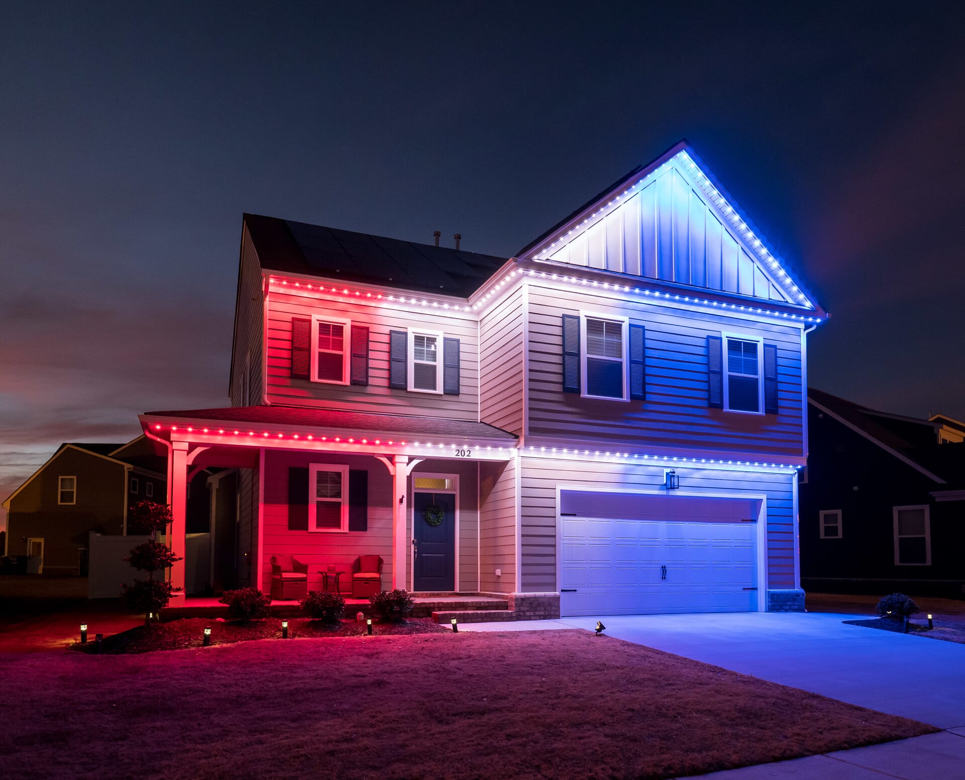 Permanent Roofline | Outdoor Lighting Perspectives of Puget Sound