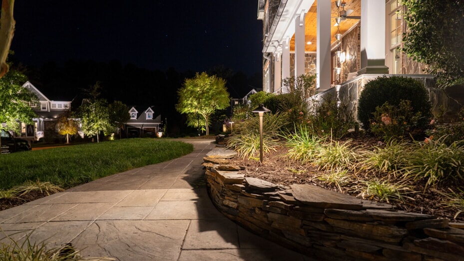 Charlotte Outdoor Home Accent Lighting